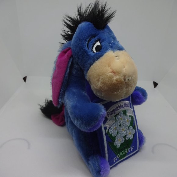 Disney | Toys | The Disney Store Eeyore Forget Me Not Stuffed Plush 8 ...